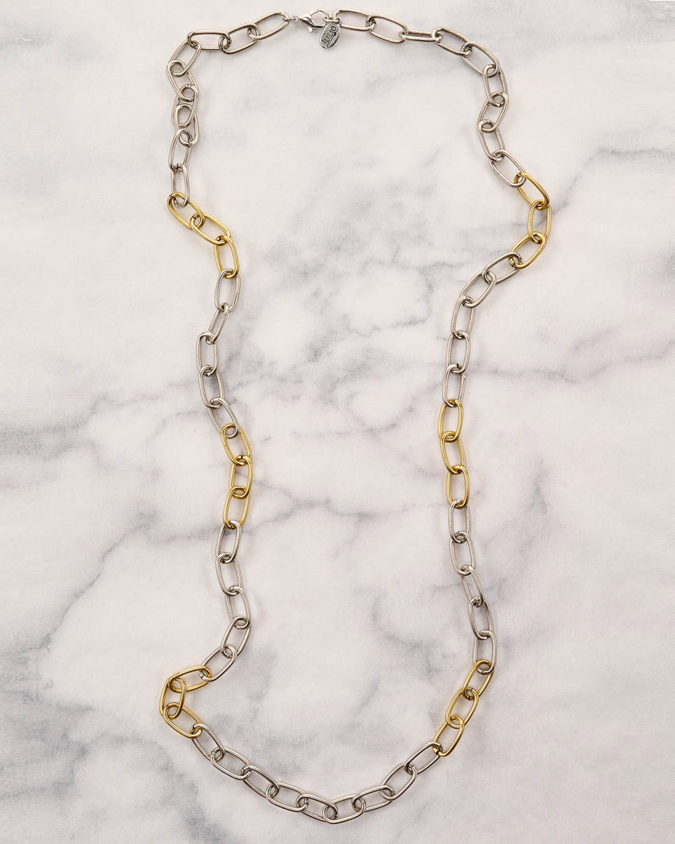 Carpathian Large Paperclip Necklace – Julio Designs Store