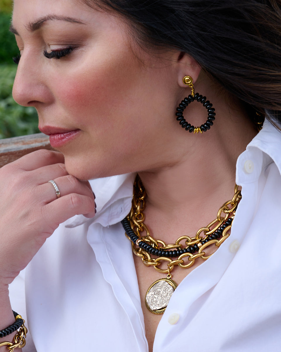 Caspian Gemstone Necklace – Julio Designs Store